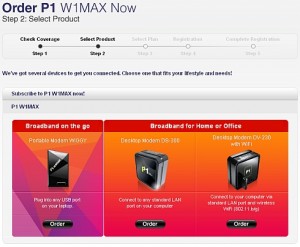 P1 accepts online orders for WiMAX packages - SoyaCincau