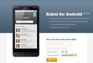 Xobni comes to Android in alpha guise - SoyaCincau