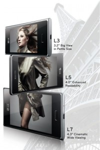 LG announces Optimus L Series - L3, L5 & L7 smart phones - SoyaCincau