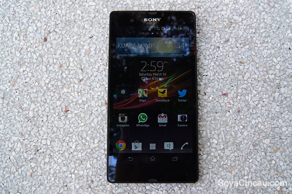 Sony Xperia Z Review - SoyaCincau
