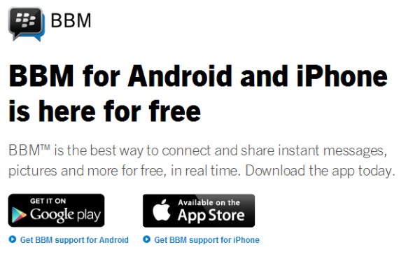 BBM for Android & iOS now available for download. Activation done in ...
