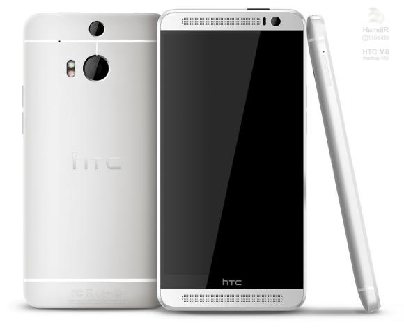 Another realistic image of the HTC M8 appears. This could be the real ...