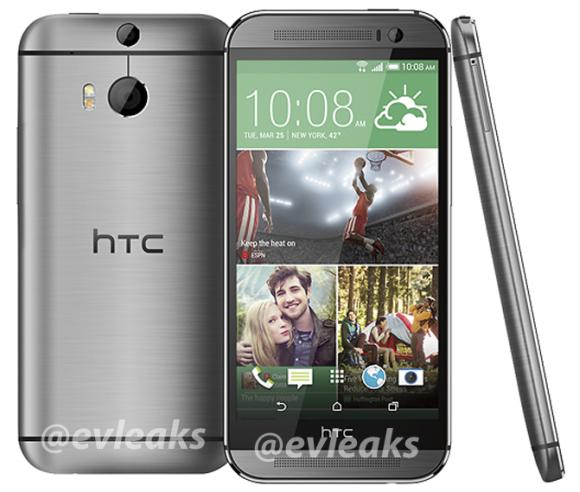 Silver colour version of upcoming all new HTC One gets leaked as well ...
