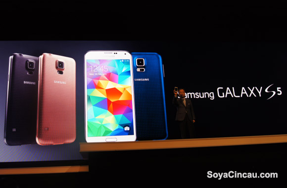 Samsung Galaxy S5 announced with water resistance and focus on fitness ...