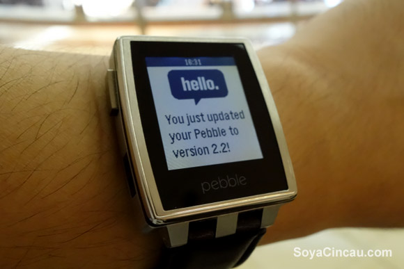 Pebble Smart Watch gets 2.2 Update. Offers menu customisation and more ...