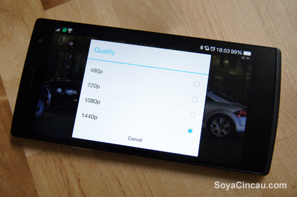 YouTube Mobile App now supports 1440p video playback - SoyaCincau