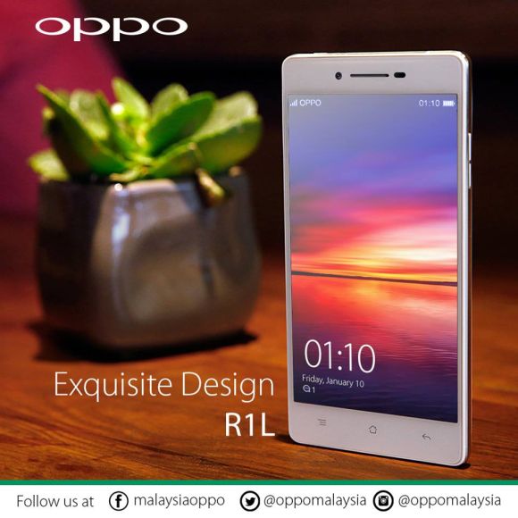 OPPO R1L now official in Malaysia. 4G LTE Smart Phone at only 7.1mm ...