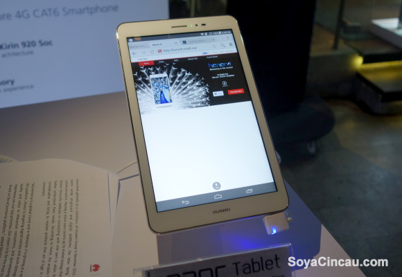 Honor Tablet Announced. 8" tablet with telephony features - SoyaCincau