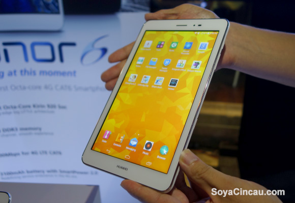 Honor Tablet Announced. 8" tablet with telephony features - SoyaCincau