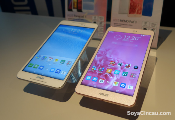 ASUS FonePad 8 and MeMO Pad 8 officially announced in Malaysia - SoyaCincau