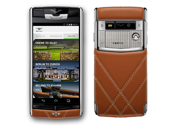 Vertu and Bentley collaborate to produce a device for the luxurious ...