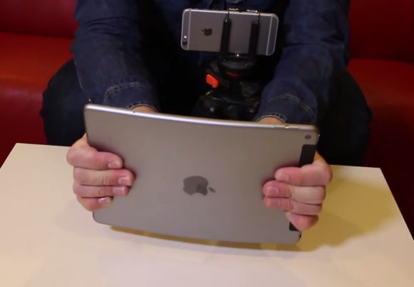 Can the 6.1mm thin iPad Air 2 survive a bend test? You probably know ...