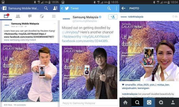 Samsung GALAXY Note 4: Get Doodled and win! - SoyaCincau