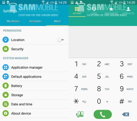Here's a peek of Samsung Galaxy S4 with Lollipop - SoyaCincau