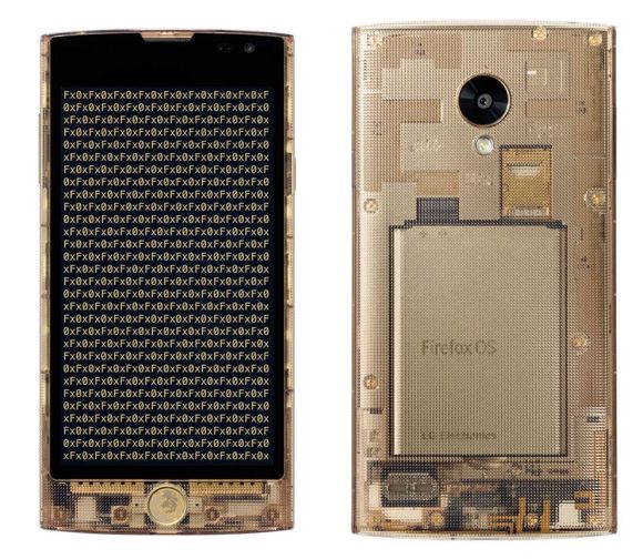 LG's Firefox OS based Fx0 Smart Phone comes with a see-through body ...