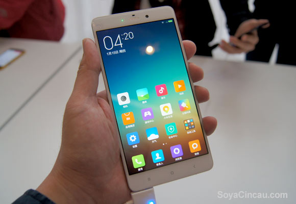 Photo Gallery: Xiaomi Mi Note - SoyaCincau