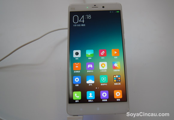 Hands-on: Xiaomi Mi Note - SoyaCincau