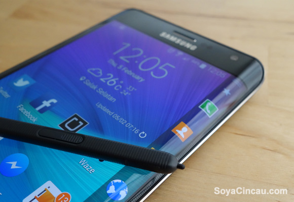 Samsung Galaxy Note Edge Review: Curved not just for looks - SoyaCincau