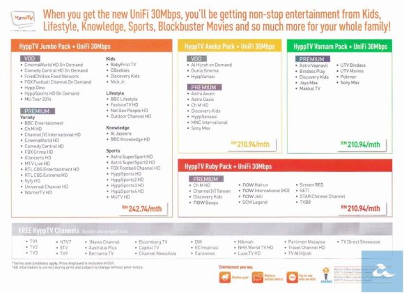TM offers faster 30Mbps and 50Mbps Unifi Home packages at selected ...