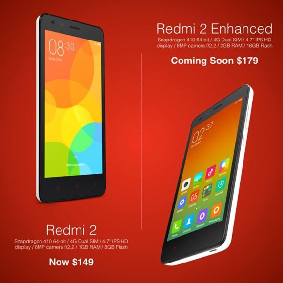 Enhanced Redmi 2 with 2GB RAM and 16GB storage coming soon? - SoyaCincau