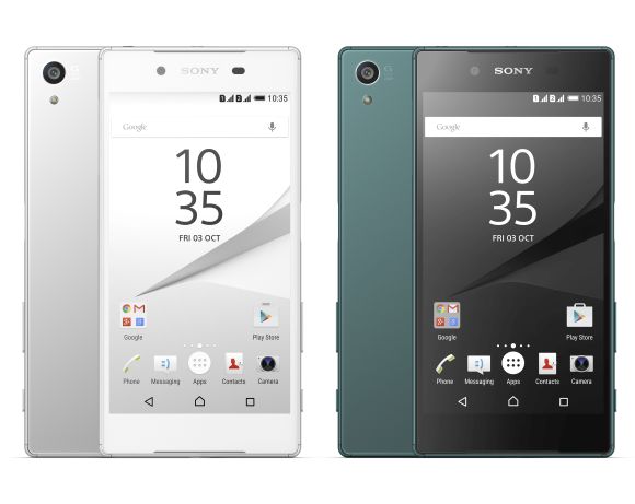 Waterproof Sony Xperia Z5 and Z5 Compact announced with faster 23MP ...