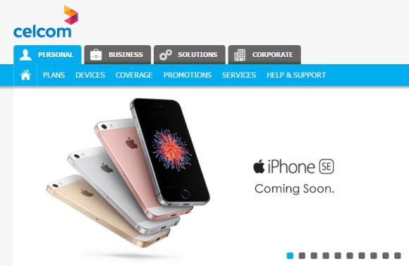 Celcom and Digi are offering the iPhone SE soon - SoyaCincau