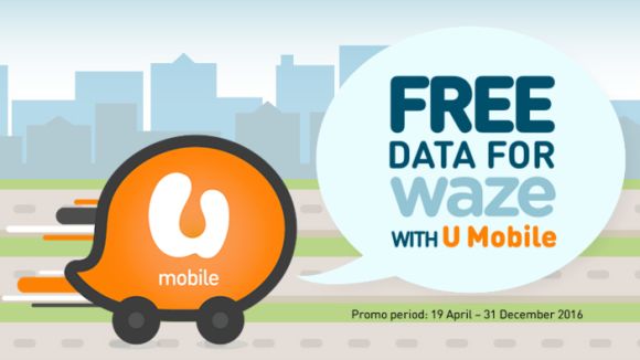 U Mobile lets you use Waze with no data charges - SoyaCincau