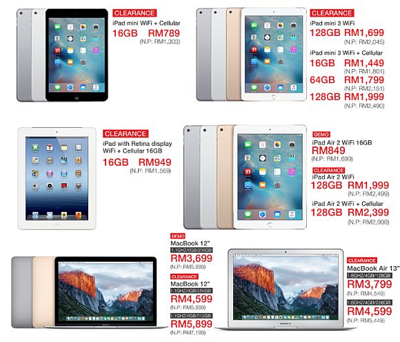 Get Apple products at reduced prices during Machines Warehouse ...