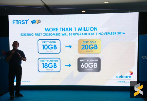 Celcom FIRST Postpaid now upgraded with even more data - SoyaCincau
