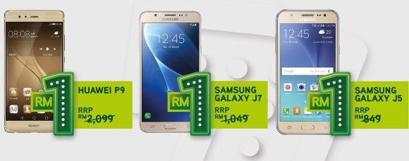 Maxis offers RM1 smartphones on MaxisONE Plan - SoyaCincau