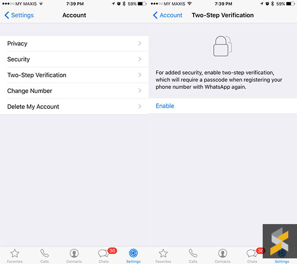 Secure your WhatsApp now with Two-Step verification - SoyaCincau