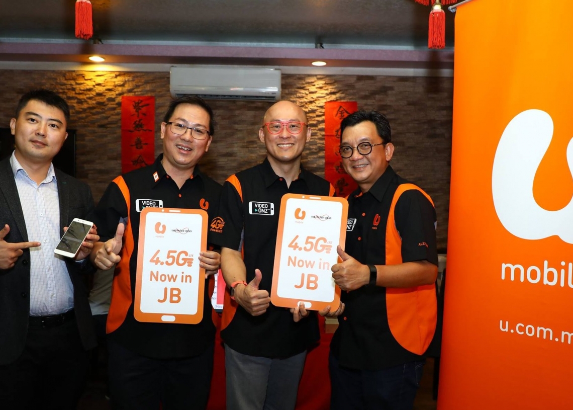 U Mobile is the first to launch 4.5G in Malaysia - SoyaCincau