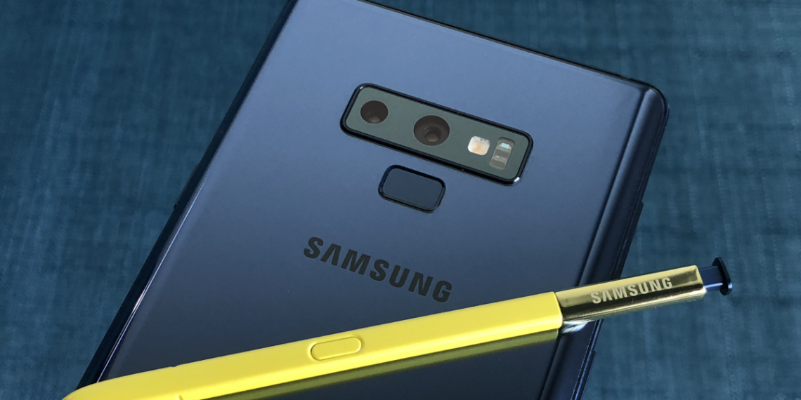 The Samsung Galaxy Note9 with 512GB storage in Ocean Blue is finally ...
