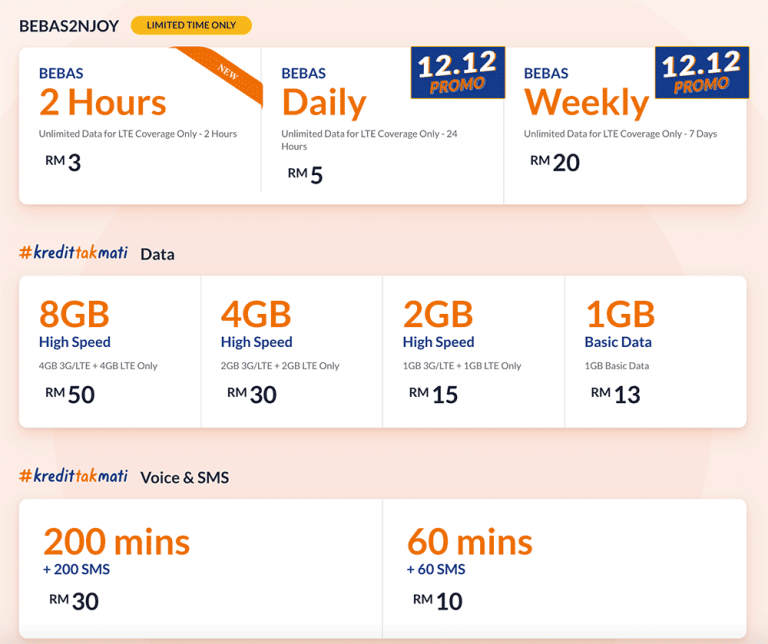Unifi Mobile offers Buy 1 Free 1 promo for 12.12 - SoyaCincau