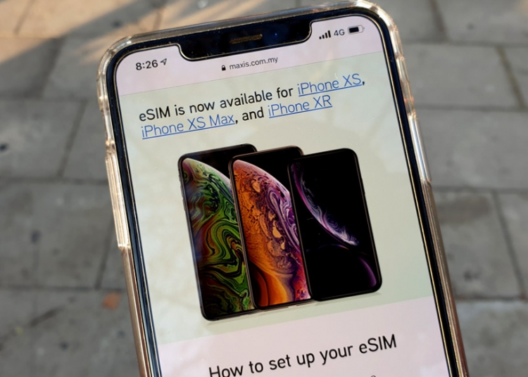 eSIM for iPhone XS, XS Max and XR now available from Maxis - SoyaCincau