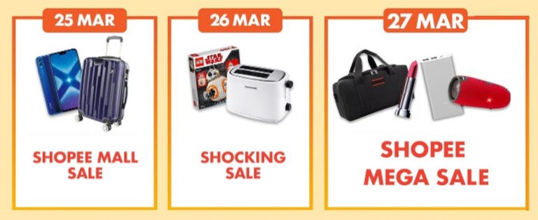 Shopee’s Mega Sale offers up to 90% discounts and up to RM5 million ...