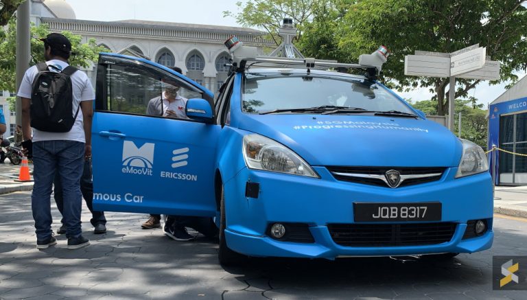 This 5G connected Proton Exora can drive by itself - SoyaCincau