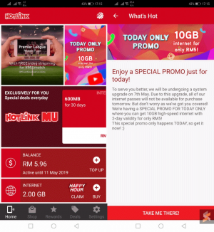 Hotlink offers 10GB of data for RM5 ahead of 30-hour system upgrade ...