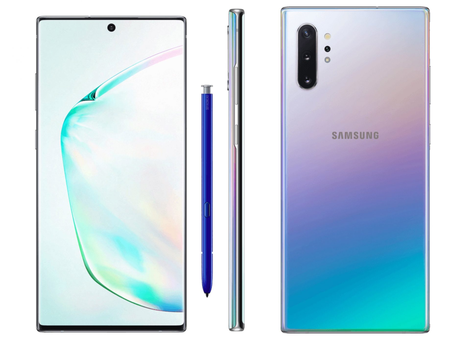 These official Galaxy Note 10+ images reveal a couple of interesting ...