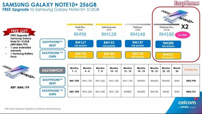 Celcom reveals Samsung Galaxy Note 10 pricing and pre-order details ...