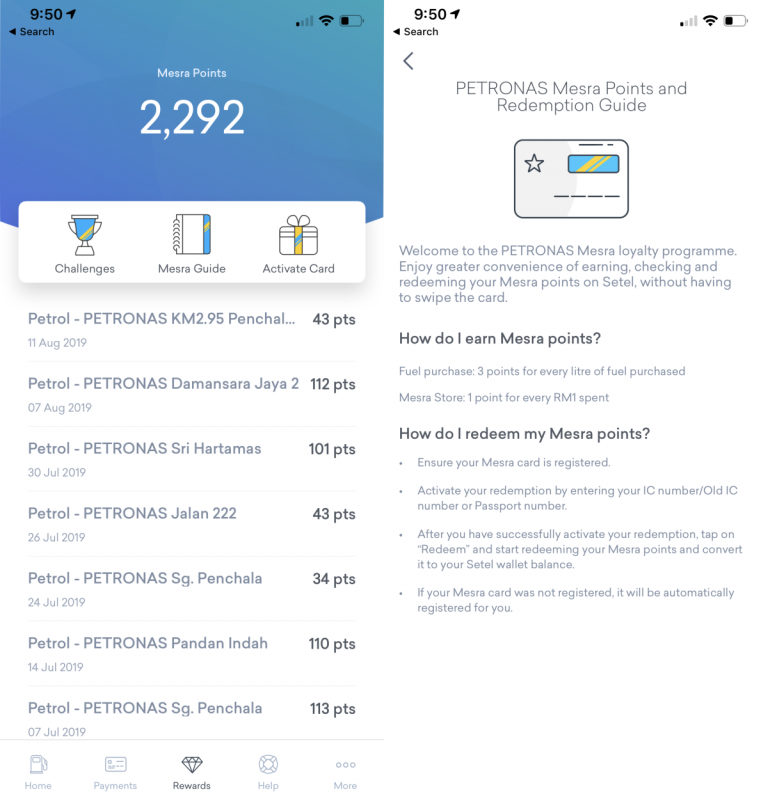Setel now lets you pay for petrol with your Mesra Points - SoyaCincau