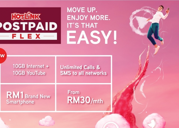 Hotlink Postpaid Flex now comes with extra data for YouTube - SoyaCincau