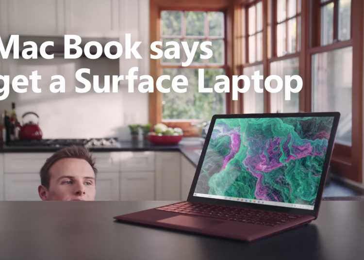 Microsoft's new Surface ad features a guy named 'Mac Book' - SoyaCincau