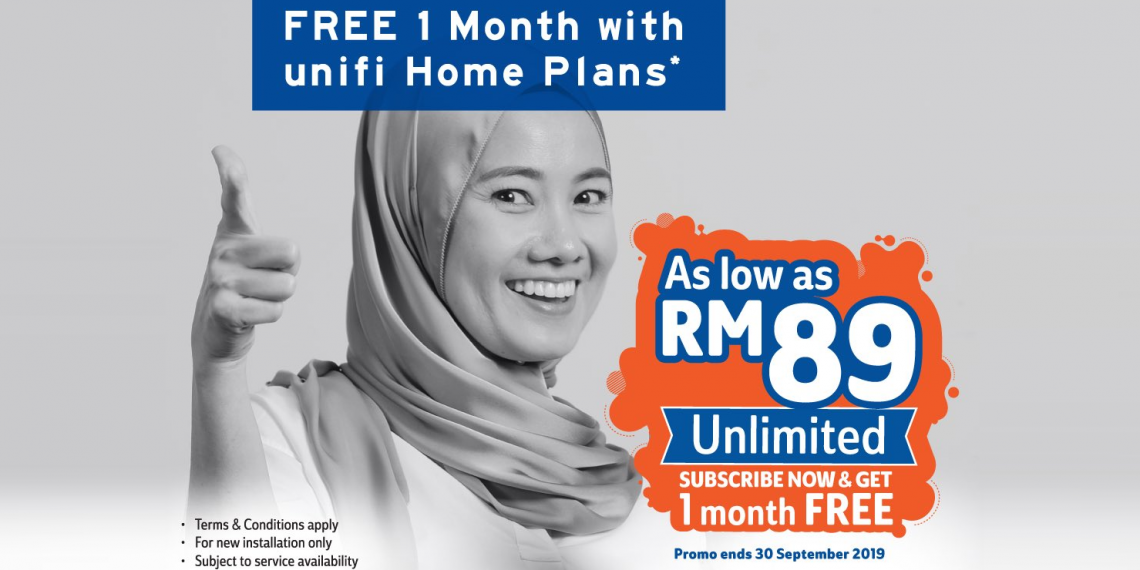 30Mbps unlimited Unifi plan now official with free 1 month subscription ...
