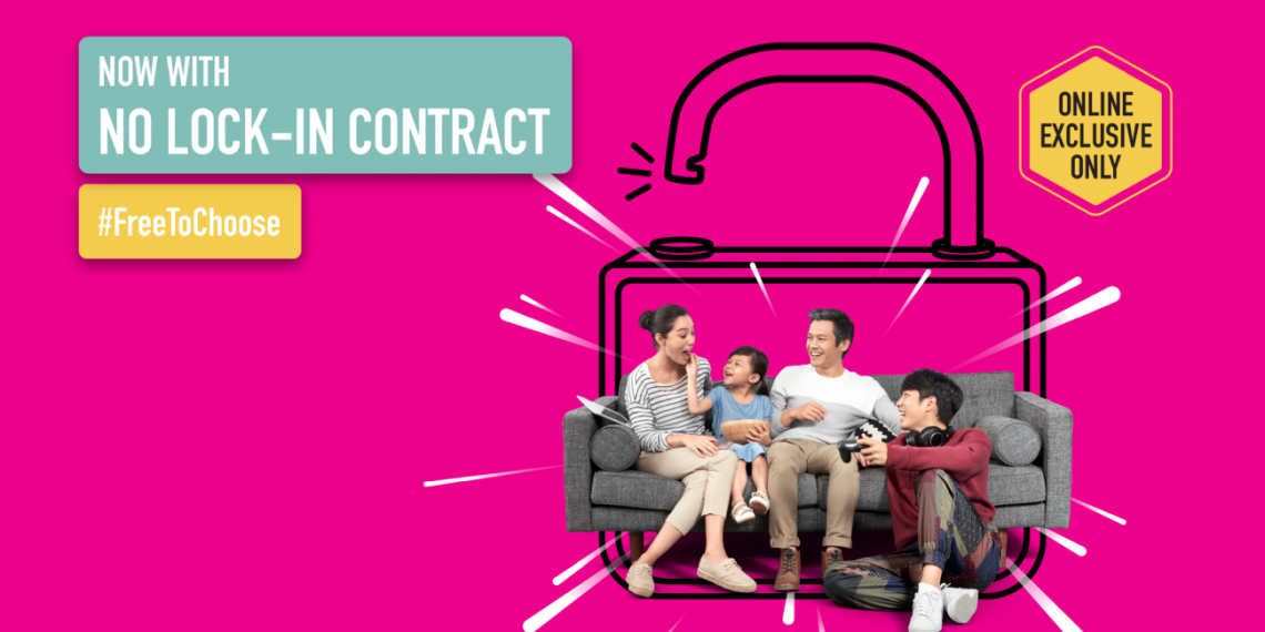 Now you can enjoy 100% fibre broadband with zero lock-in contract ...