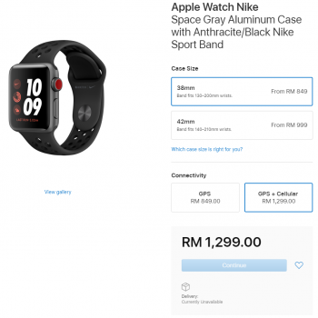 Apple Watch with LTE costs RM450 more in Malaysia - SoyaCincau