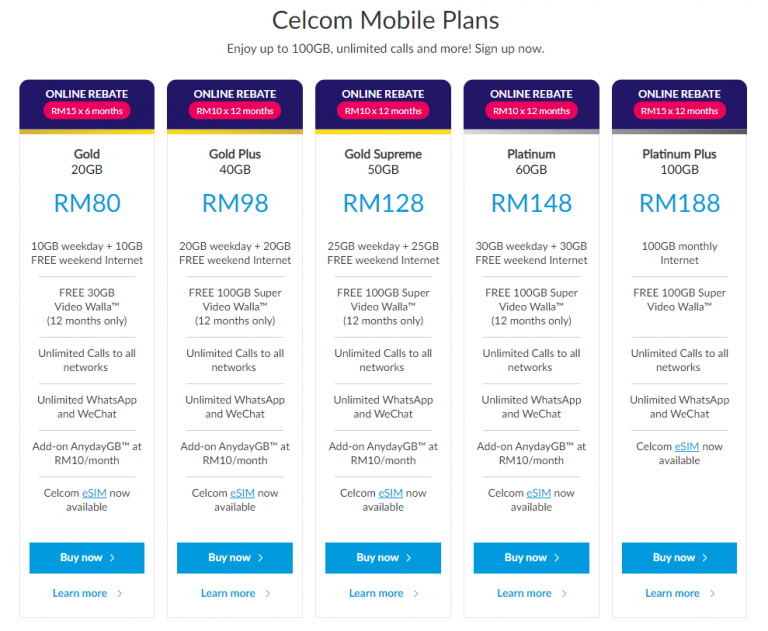 Free Video Walla no longer available for some existing Celcom postpaid ...