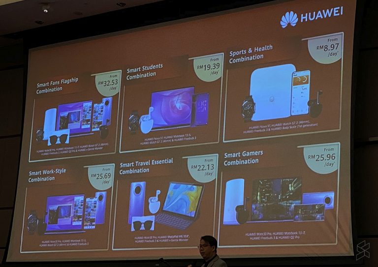 You can buy the entire Huawei flagship combo on instalment from RM32.53 ...