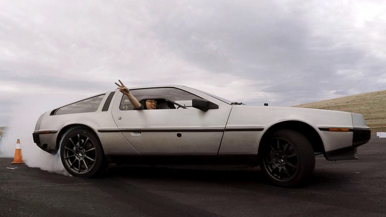 This video of Stanford's self-driving DeLorean drifting is incredible ...
