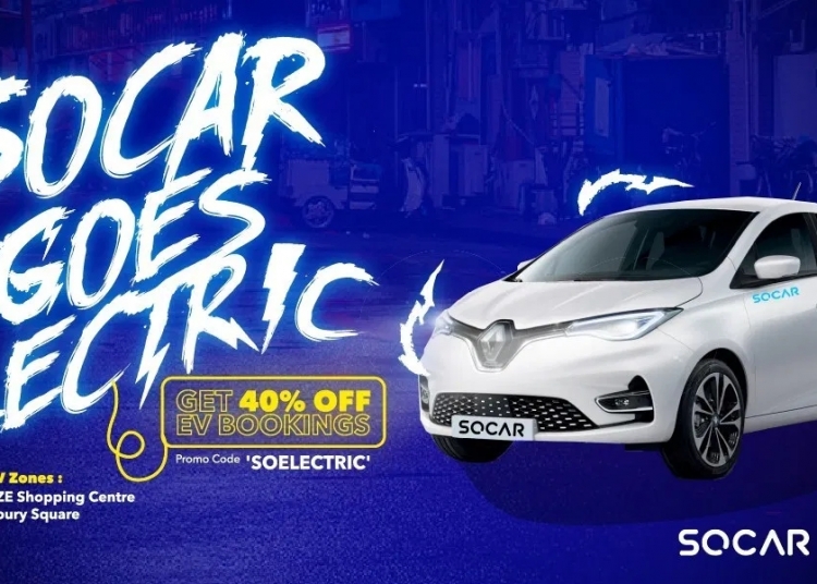 You now can rent an Electric Car from Socar - SoyaCincau